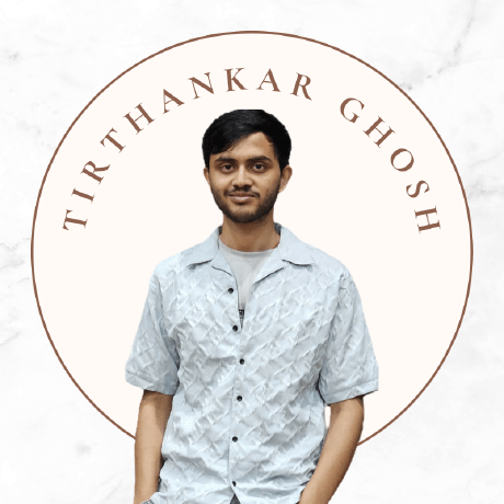 Tirthankar27 Tirthankar Ghosh Github