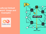 Javascript Default Keyword Usage And Examples Codelucky