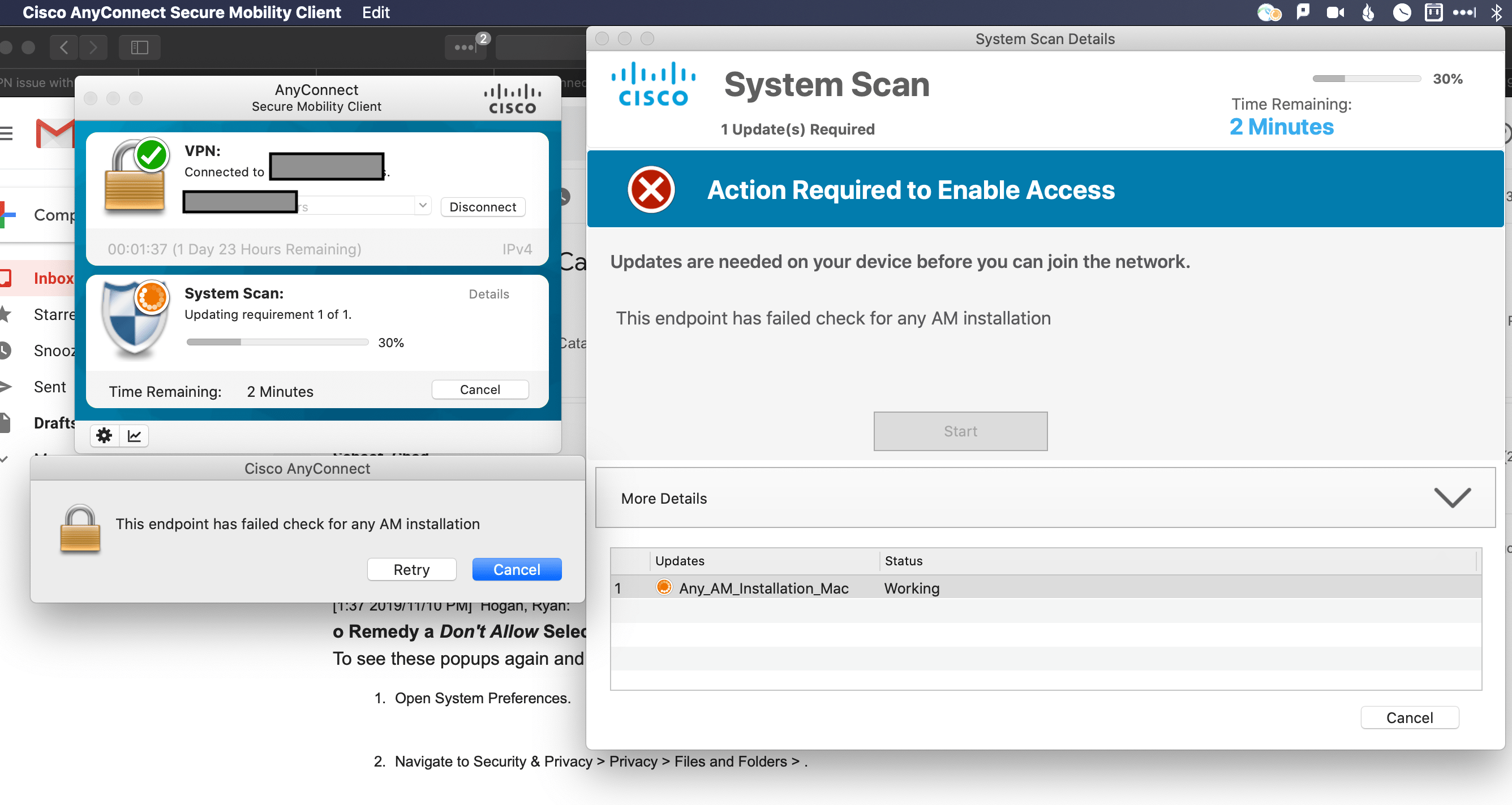 Cisco Anyconnect Secure Mobility Client Mac Os Catalina...