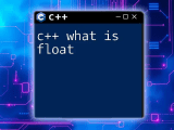 C What Is Float A Quick Guide To Floating Points
