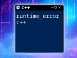 Handling Runtime Error In C A Quick Guide