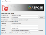 Installing Aspose Tasks In Eclipse