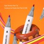 Deli Alcohol Marker Pen 24/36/48/60 Colors Art Markers Double-Ended ...