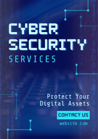 Cyber Security Poster | Cyber Security Poster Maker | BrandCrowd