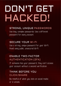 Cyber Security Posters | Cyber Security Poster Maker | BrandCrowd