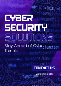 Cyber Security Poster | Cyber Security Poster Maker | BrandCrowd