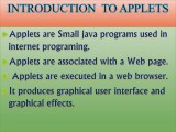 Applet Programming In Java Ppt