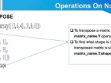 Data Analysis In Python Numpy Pptx