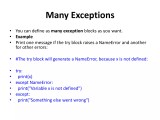 Exception Handling And Function In Python Ppt