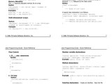 Java Programming Guide Quick Reference Pdf