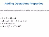 Matrix Operations In Practice Using Python Pdf