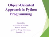 Object Oriented Approach In Python Programming Pdf