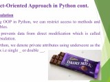 Object Oriented Approach In Python Programming Pdf