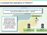 Operator Overloading In Python Pptx