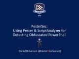Pestersec Using Pester Scriptanalyzer To Detect Obfuscated