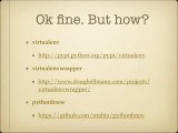 Python Environments Key