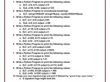 Python Programs Pdf