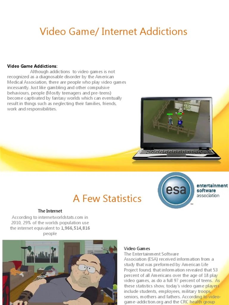 Video Game Addictions | PDF | Video Games | Violence