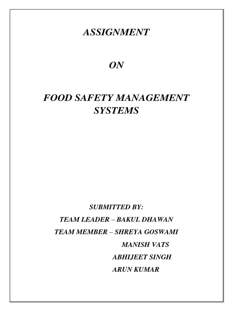 Food Safety | PDF | Juice | Diet & Nutrition