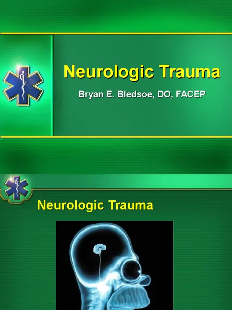 Neurologic Trauma | PDF | Traumatic Brain Injury | Concussion