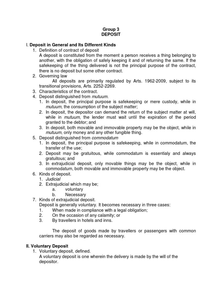 Deposit | PDF | Deposit Account | Government