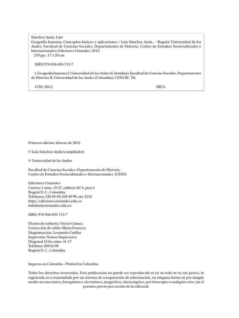 Geografía Humana PDF | PDF | Sistema De Información Geográfica | Geografía