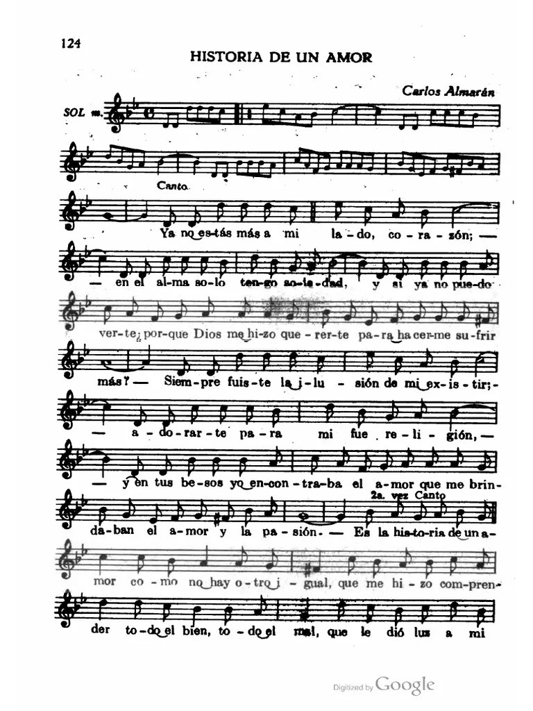 MÚSICA Kupdf - Net Historia De Un Amor | PDF