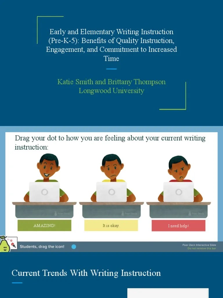 Writing Presentation | PDF | Literacy | Educational Psychology