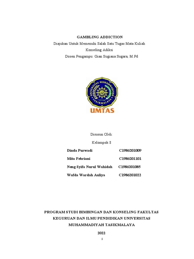Kelompok 8 - Gambling Addiction | PDF