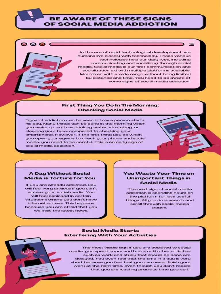 Signs You May Be Addicted To Social Media: Early Warning Signs And ...