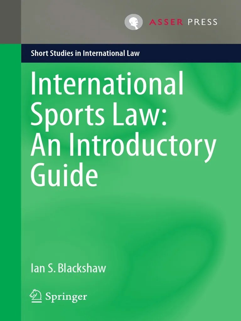 (Short Studies In International Law) Ian S. Blackshaw (Auth ...