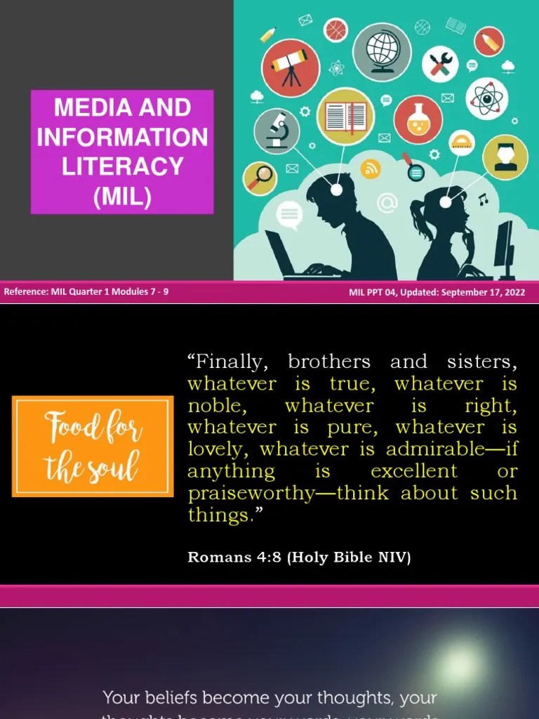 MIL PPT Modules 7 To 10 | PDF | Mass Media | Information