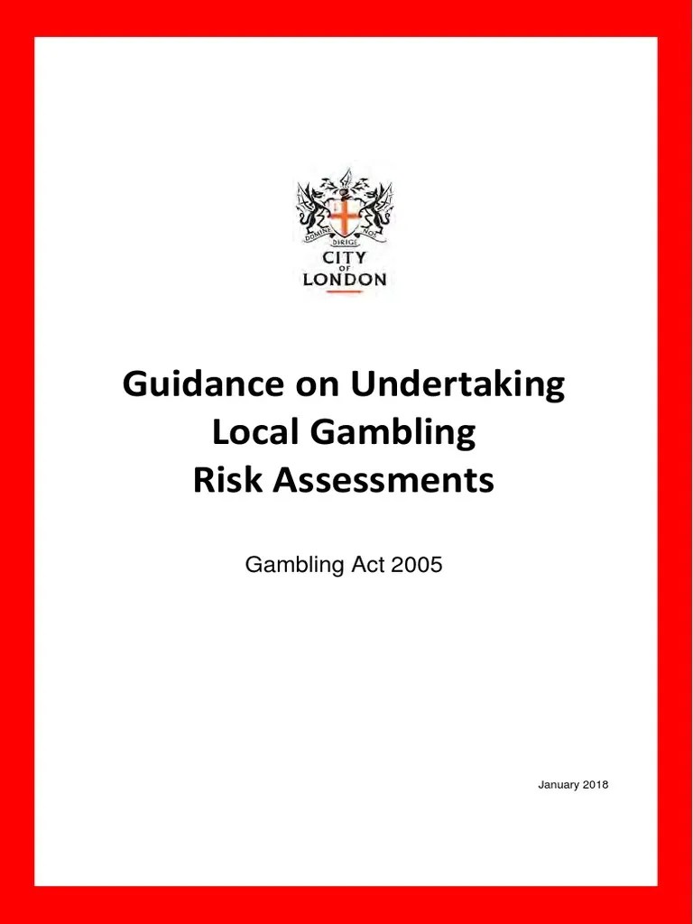 Gambling Risk Assessment | PDF | Risk | Risk Assessment