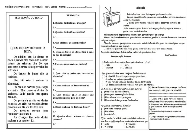 02 Textos Interpretação | PDF
