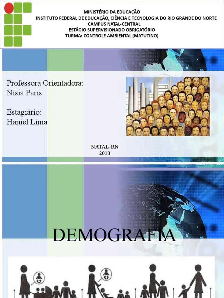 2 Aula - Demografia - Crescimento Da Populaçao E Suas Teorias | PDF ...