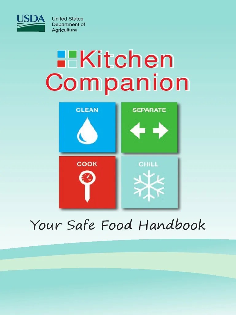 Kitchen Companion Food Safety Handbook | PDF | Foodborne Illness ...