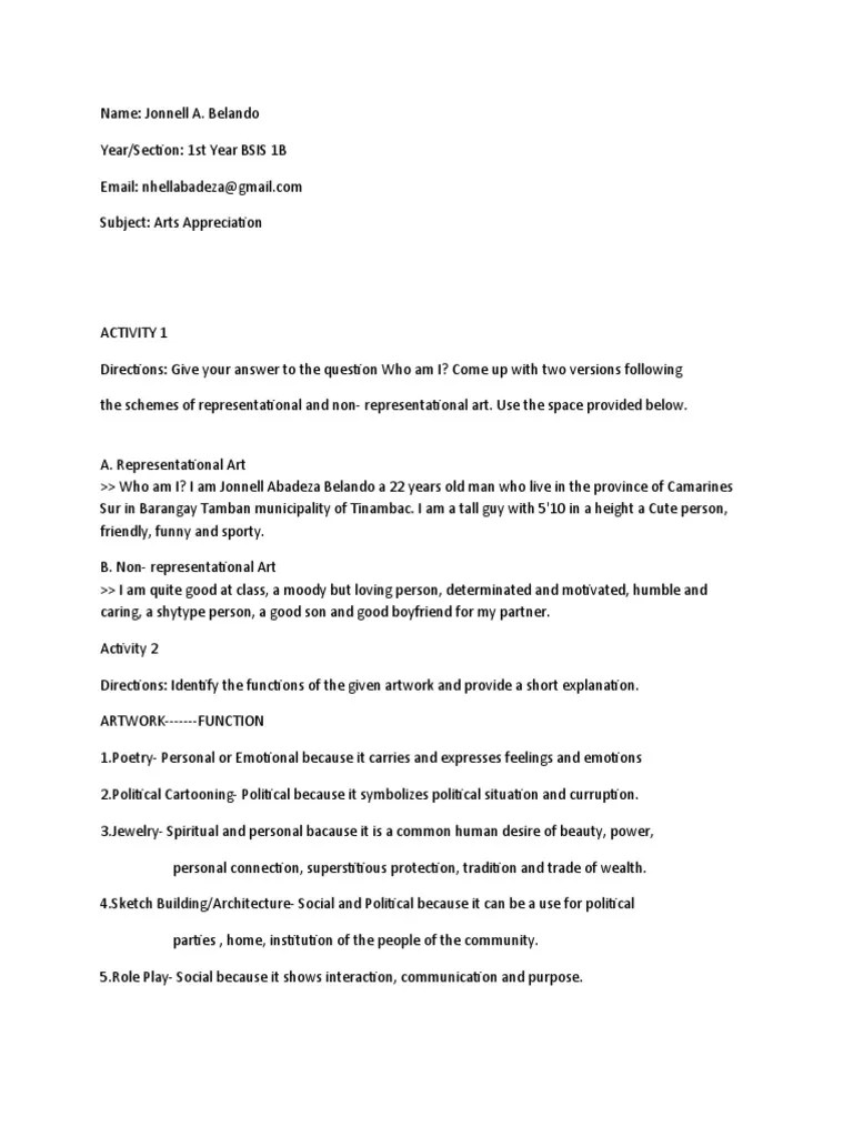 Arts Module2 | PDF | Cognitive Science | Cognition
