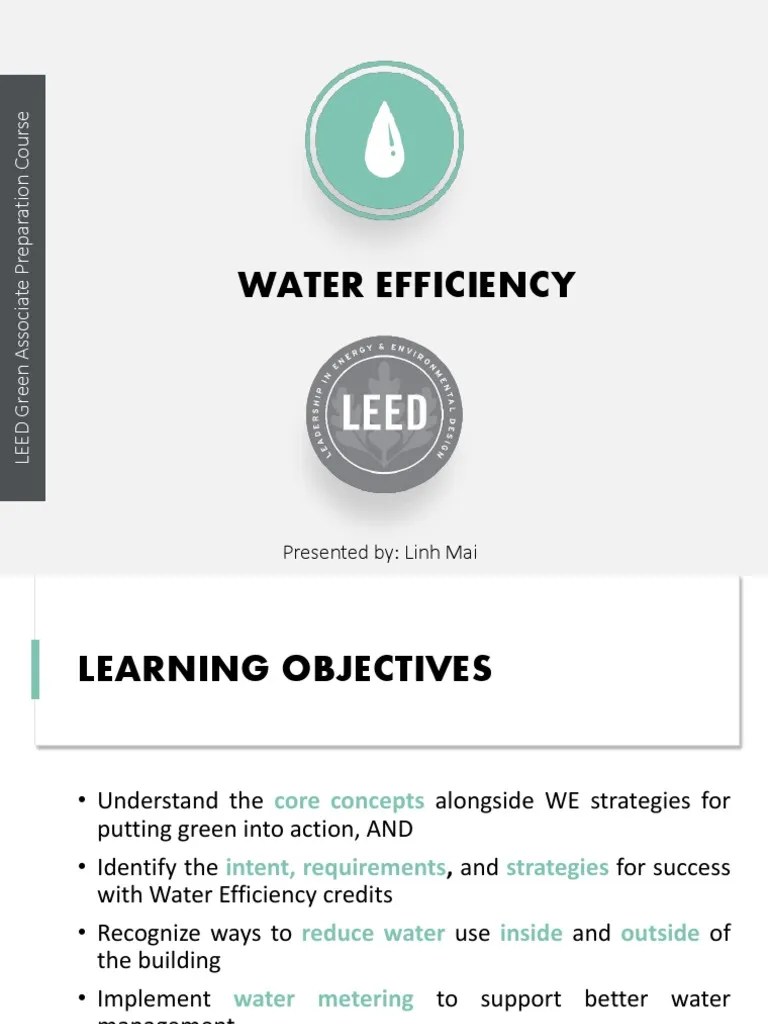04 Water Efficiency | PDF | Reclaimed Water | Hydrology And Urban Planning