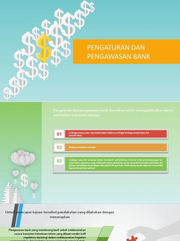 Pengaturan Dan Pengawasan Bank | PDF