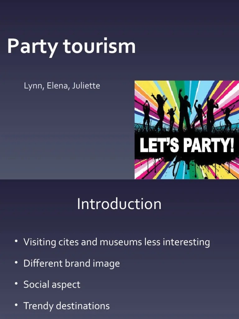Party Tourism | PDF