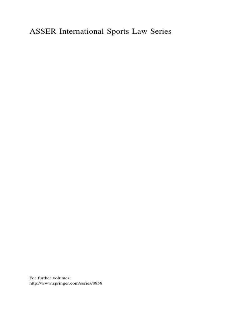 Sport Law | PDF