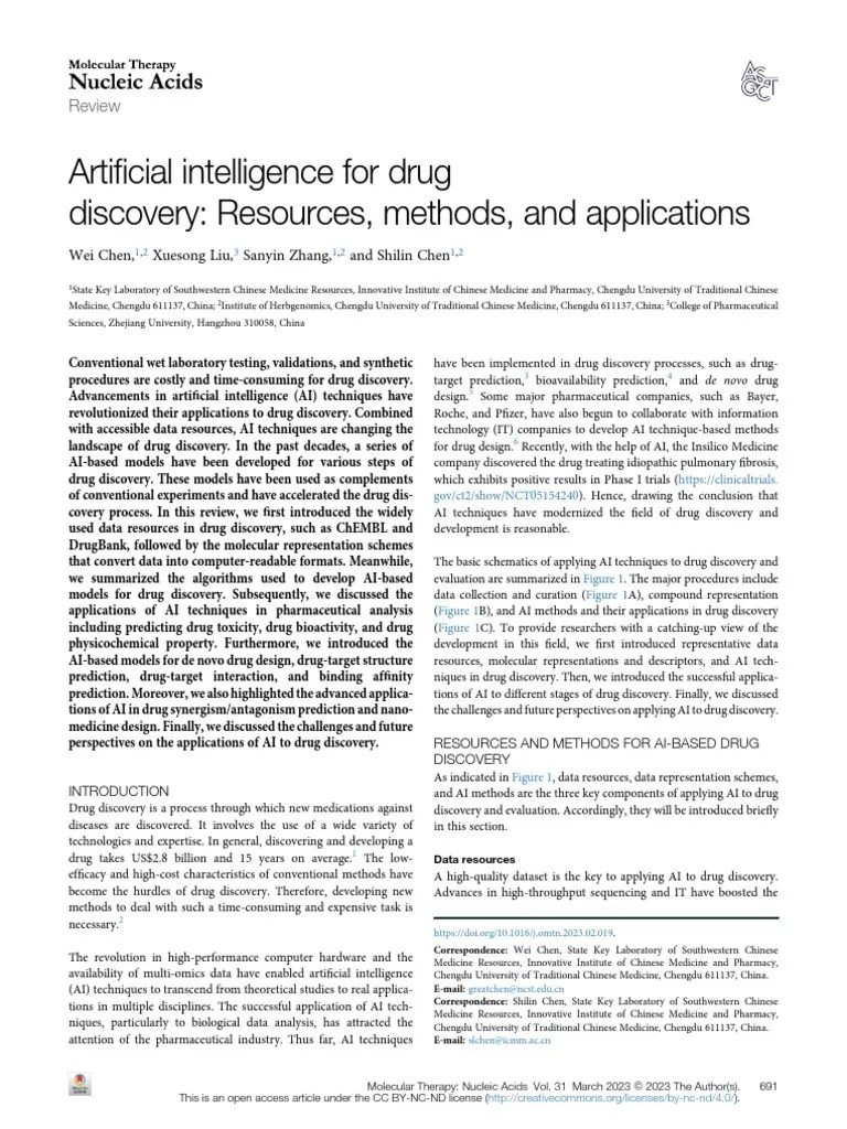 Cell Ai On Drug Discovery | PDF