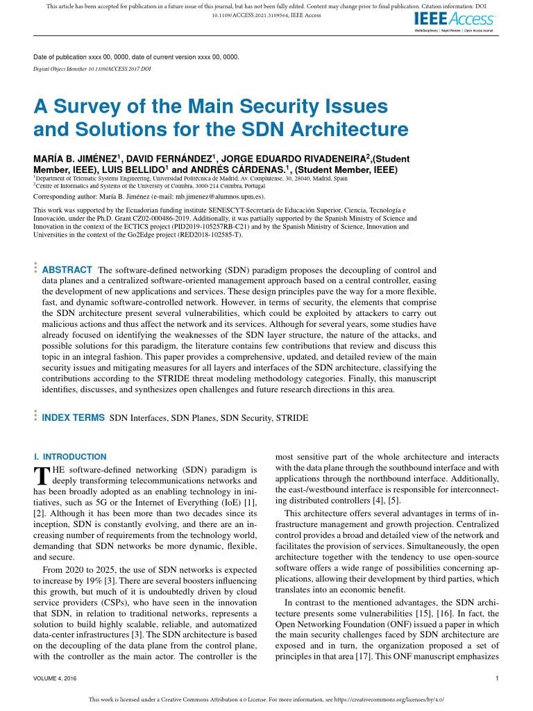 A Survey Of The Main Security Issues And Solutions | PDF | Security ...