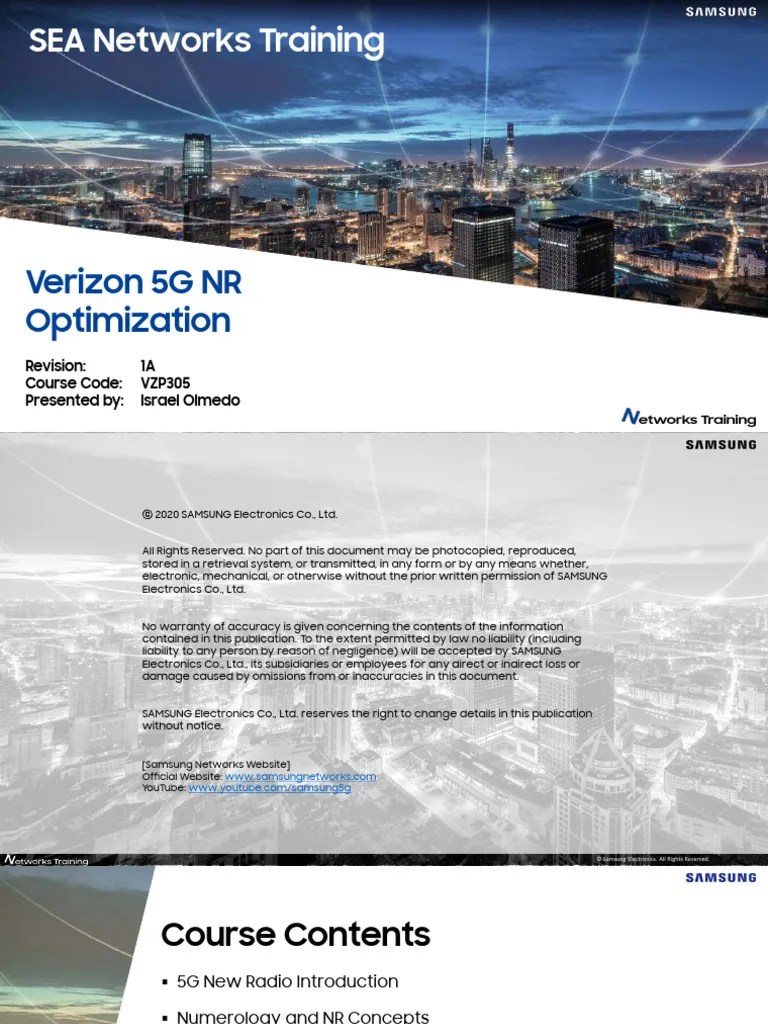 5G NR Optimization | PDF | Orthogonal Frequency Division Multiplexing ...