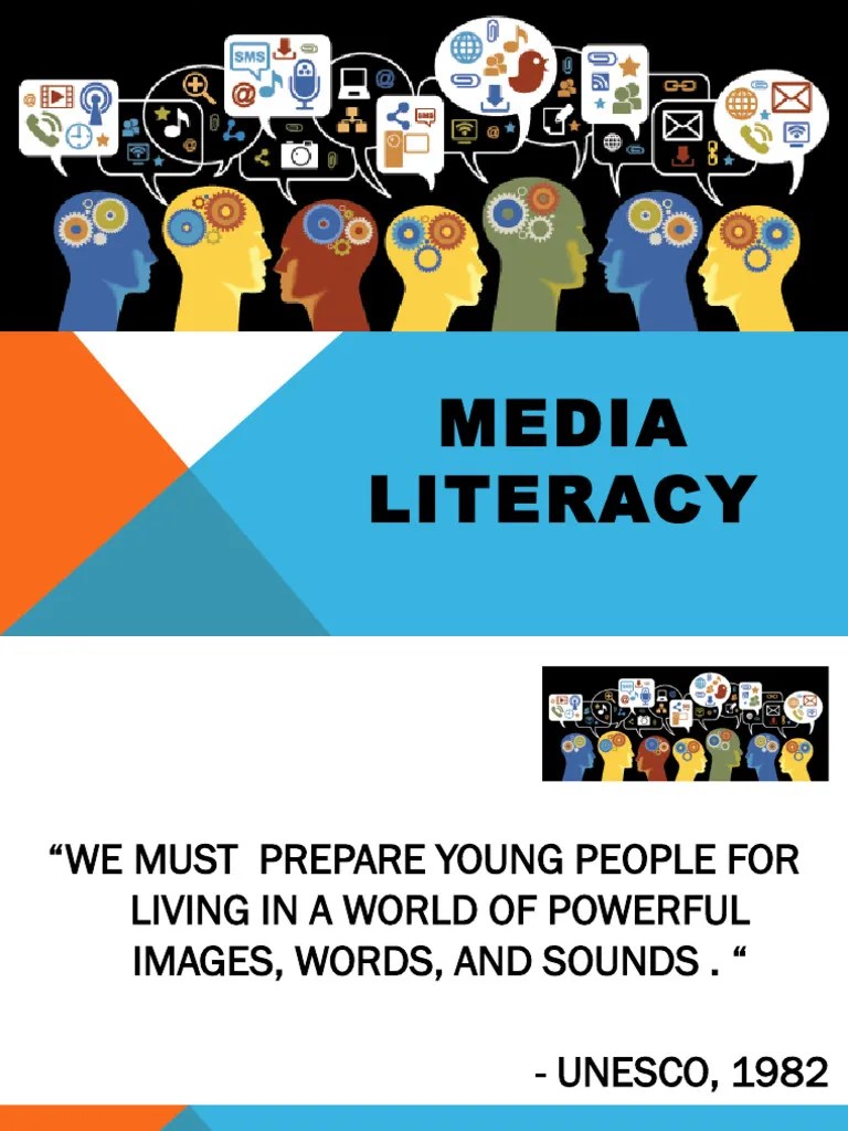 EDUC 108 - Media Literacy | PDF | Literacy | Communication