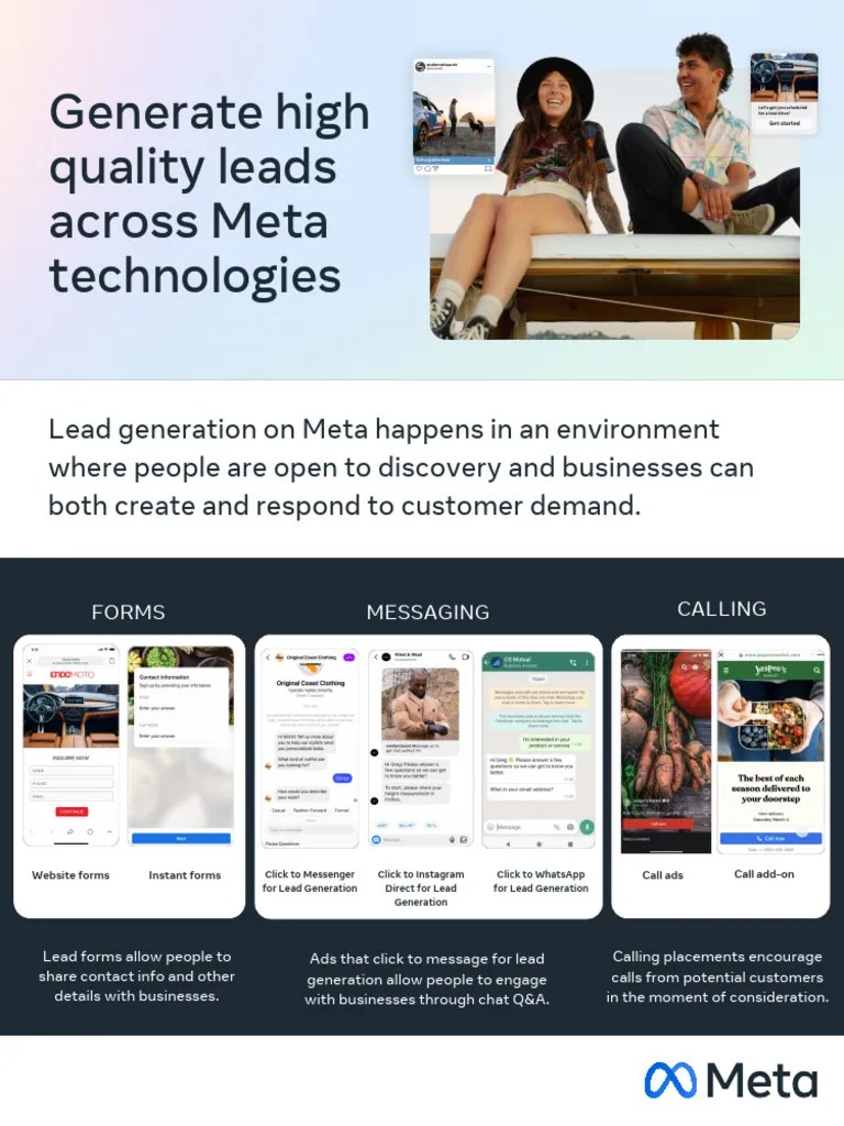 Lead Generation Guide | PDF | Instant Messaging | Customer Relationship ...