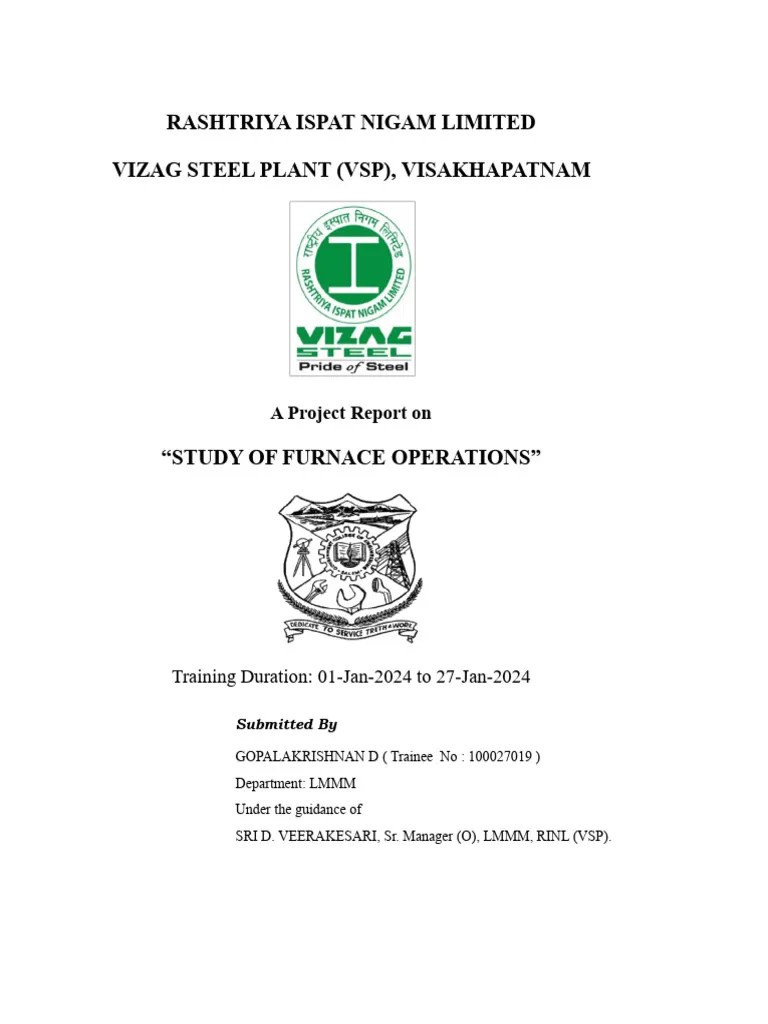 Study Of Furnace Operations - Walking Beam Furnace | PDF | Combustion ...