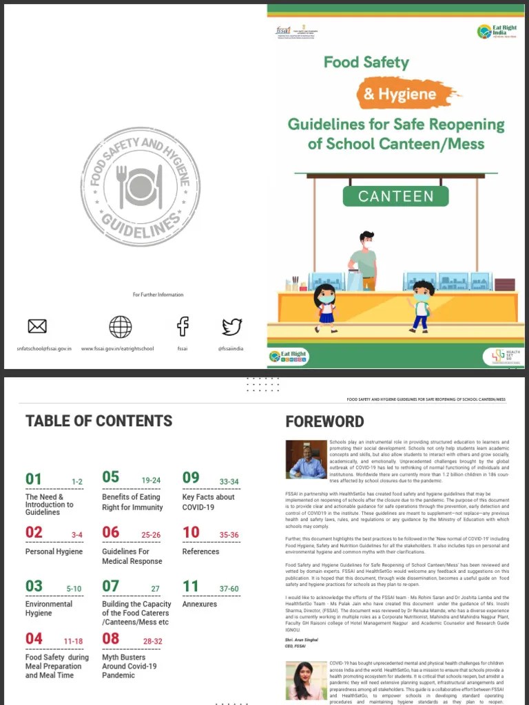Foodsafety Hygiene Guidelines | PDF | Hygiene | Food Safety