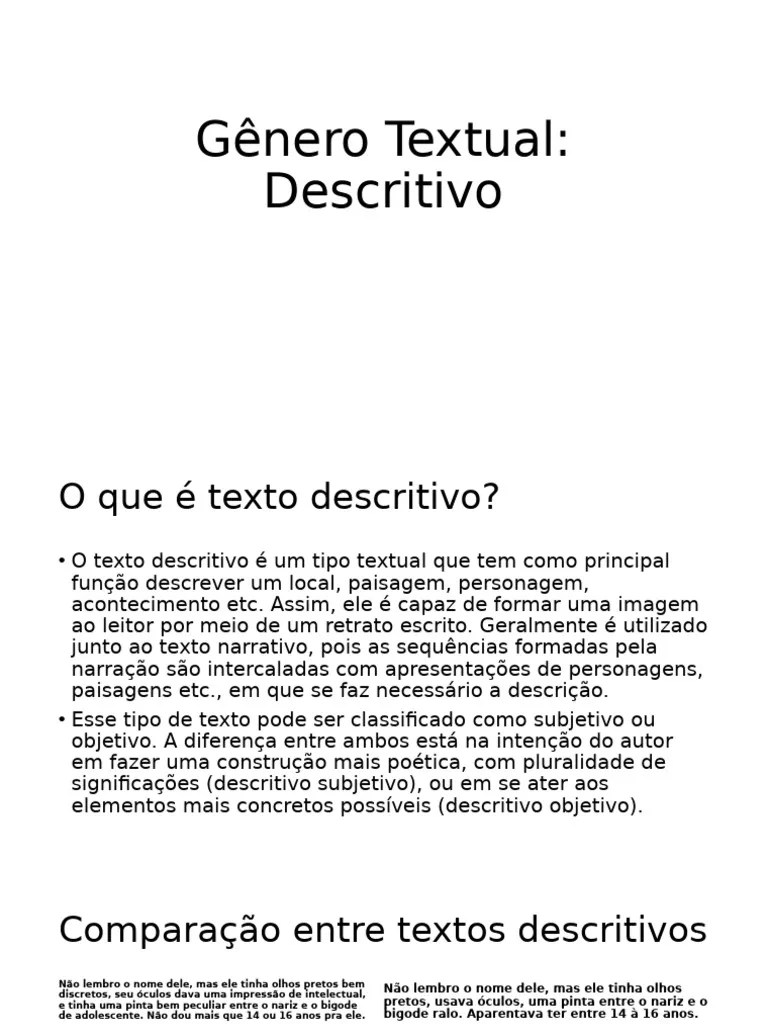 Gênero Textual | PDF