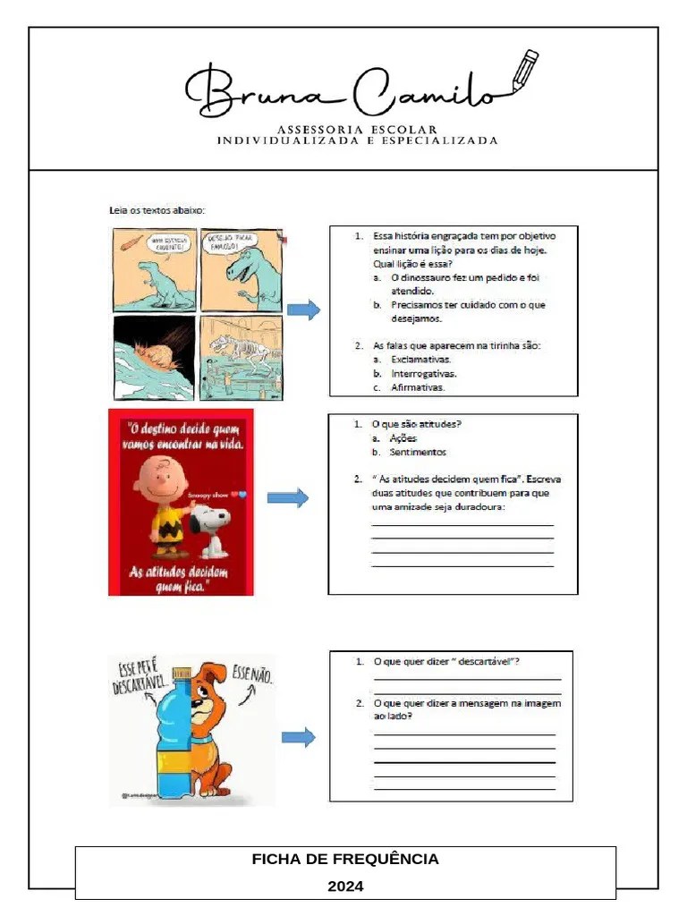 Texto E Interpretação 1 | PDF